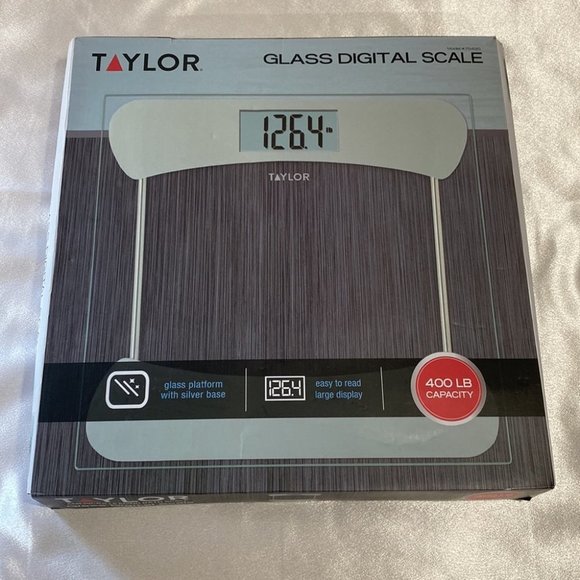 Taylor | Bath | Taylor Bath Glass Digital Scale 40lb Capacity | Poshmark